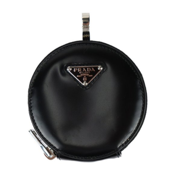 Prada | Accessories | Prada Prada Round Pouch Walletcoin Case Tl431 ...